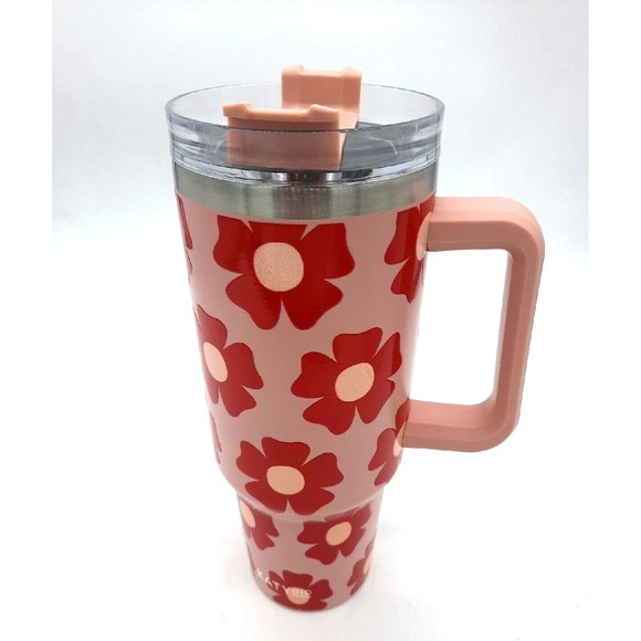 Katydid | Dining | Katydid Groovy Flower Power Pink Daisy 4 Oz ...